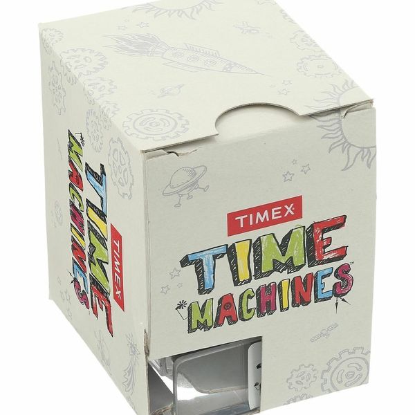 Timex TW2W91900, Kid's Time Machines Black Silicone Strap Watch, Time ...
