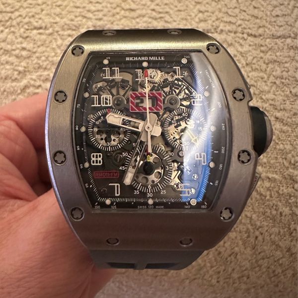 2012 Richard Mille RM011 Titanium | WatchCharts Marketplace