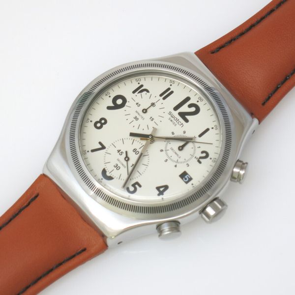 Leblon Swatch Irony New Chrono YVS408 NEW and Unworn | WatchCharts Marketplace