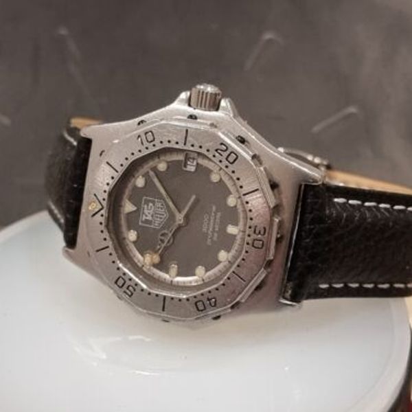 Tag Heuer 3000 Mid Size Watch Rare Fully Steel Great Condition ...