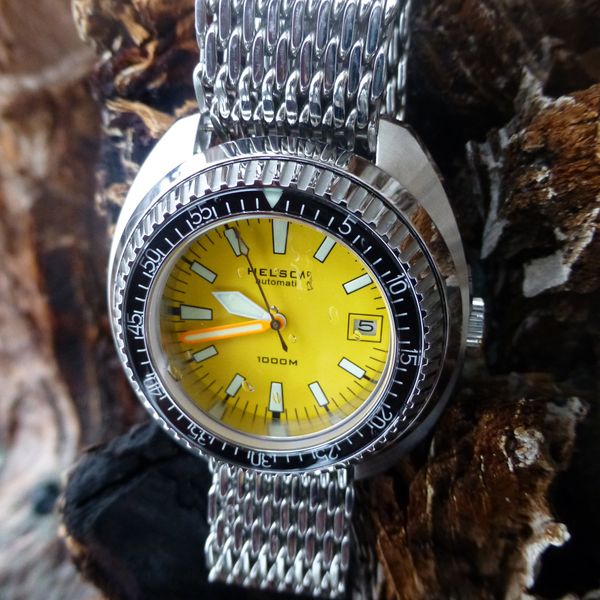 F/S Helson Turtle - Yellow Dial | WatchCharts