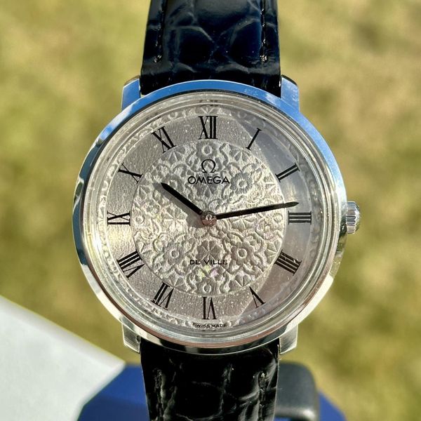 [WTS] Very Rare Omega 151.0039 - DeVille with Guilloche Floral ...