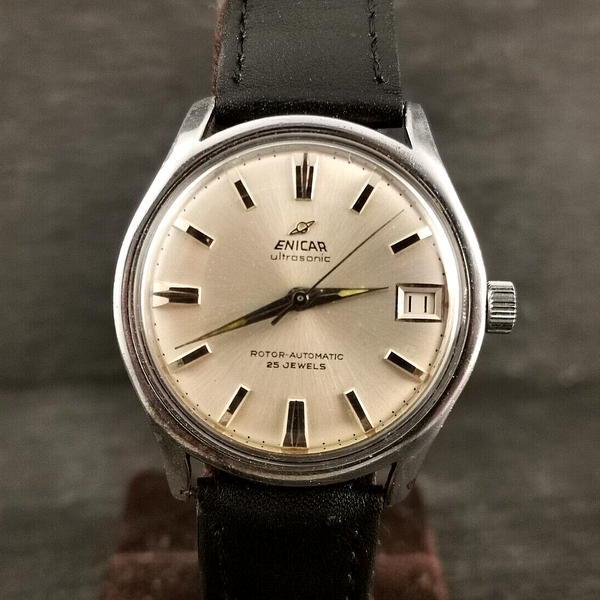 Gents Enicar, Ultrasonic Watch. Automatic. 25 Jewels. AR1125 Movement ...