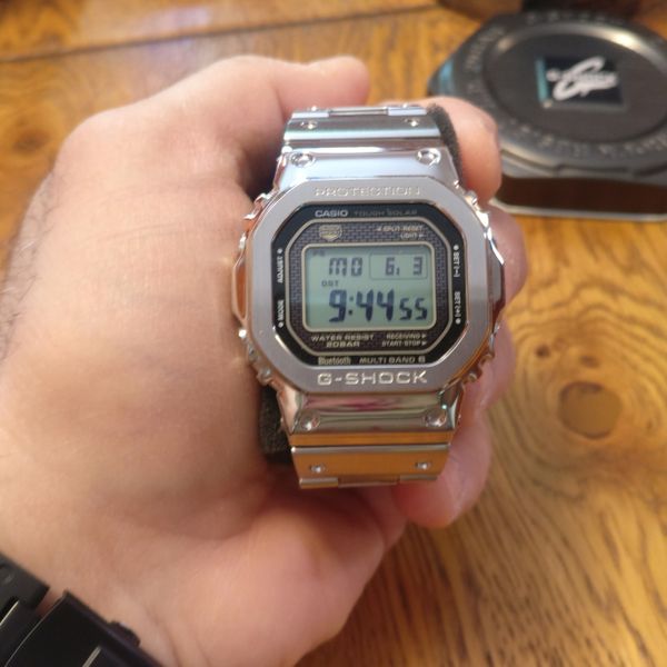 [WTS] 35th Anniv. Casio G-Shock GMWB5000D-1 SS Full Metal Square (LNIB ...