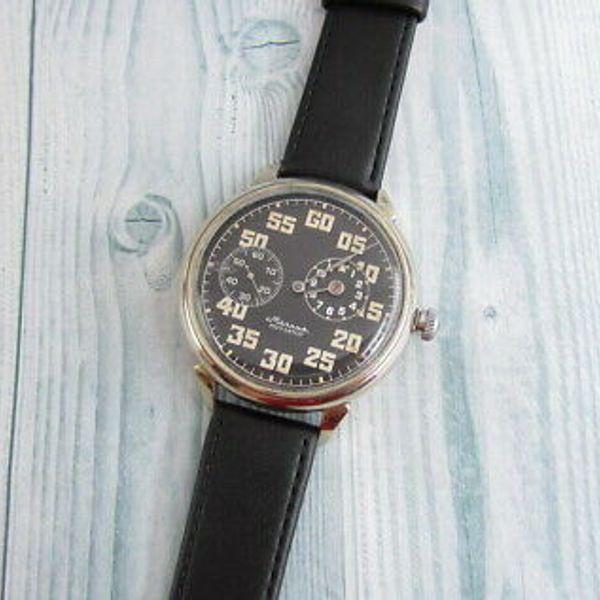REGULATEUR MOLNIYA USSR Air Force AVIATION Vintage Soviet Wristwatch ...
