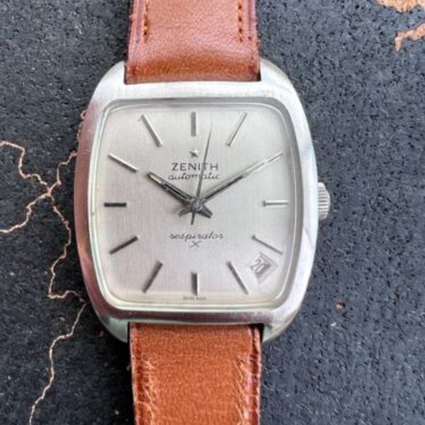 Zenith Automatic Respirator Cal 2532 PC Rare Vintage Watch | WatchCharts