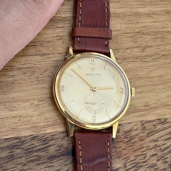 zenith gold watch vintage | WatchCharts Marketplace