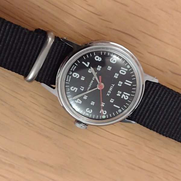 SUPERB RARE VINTAGE TIMEX 1970'S MECHANICAL SPRITE MILITARY STYLE WATCH ...
