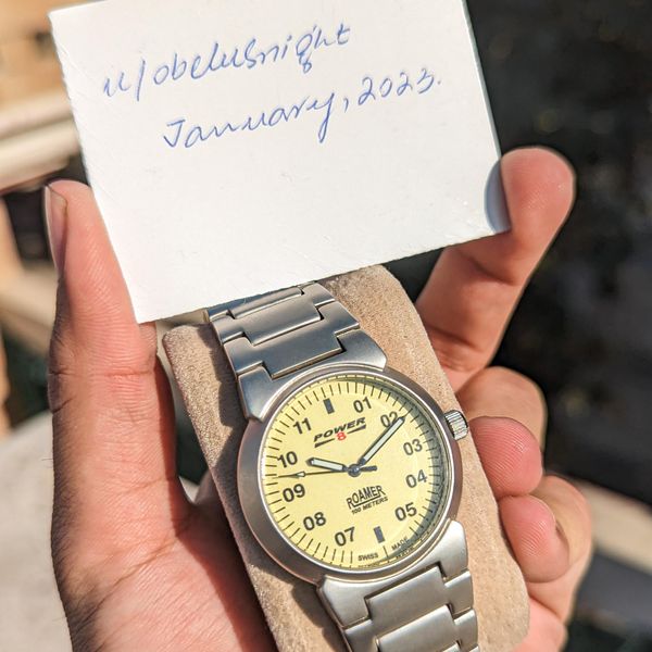 [WTS] NOS Roamer Power 8 750-932 SWISS Quartz ----- 99 USD ...