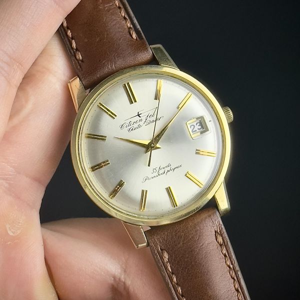 [WTS] The Citizen Jet Auto Dater 14k 80 Microns Gold Filled - The ...