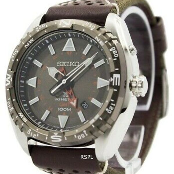 Seiko Prospex Kinetic GMT 100M SUN061 SUN061P1 SUN061P Men's Watch ...