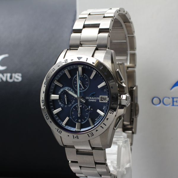 [Box, Paper] CASIO OCEANUS Classic Line OCW-T3000-2AJF Solar Multiband6 ...