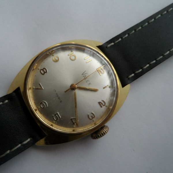 Vintage Valex 17 Rubis Gold Plated Swiss Made Men's Watch ...