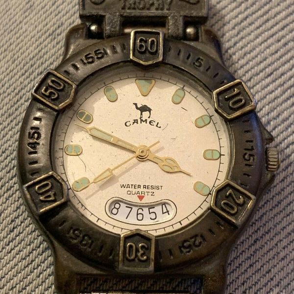 Vintage/Retro Camel Trophy Quartz Working Watch New Battery | WatchCharts