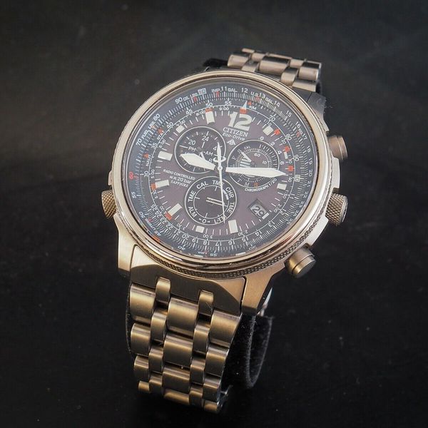 Citizen Eco Drive Promaster Titanium radio controllato E670 - s043603 ...