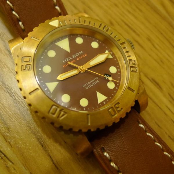 SOLD!!! FS: Helson SharkDiver Bronze bezel | WatchCharts