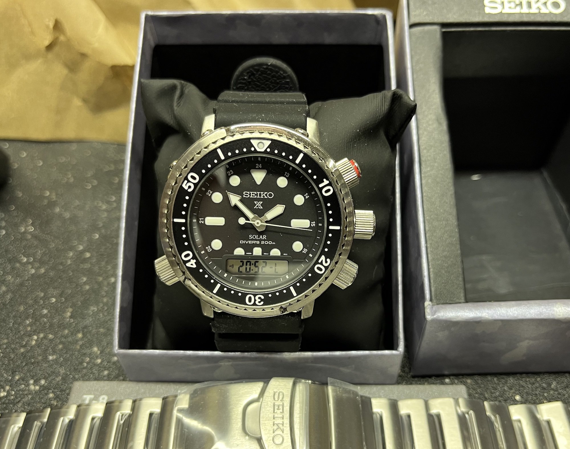 Seiko SNJ033 NIB w/extra strap [$388 USD] | WatchCharts Marketplace