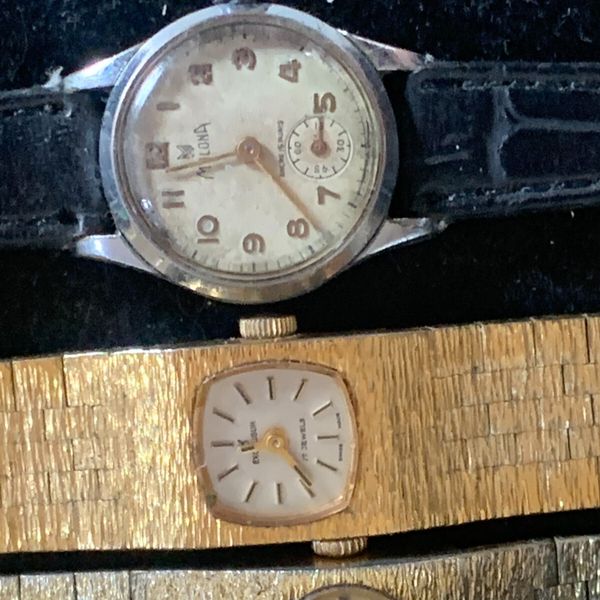 Rotary Romer ect Ladies Job Lot Vintage Watch Running SPARES OR REPAIR ...