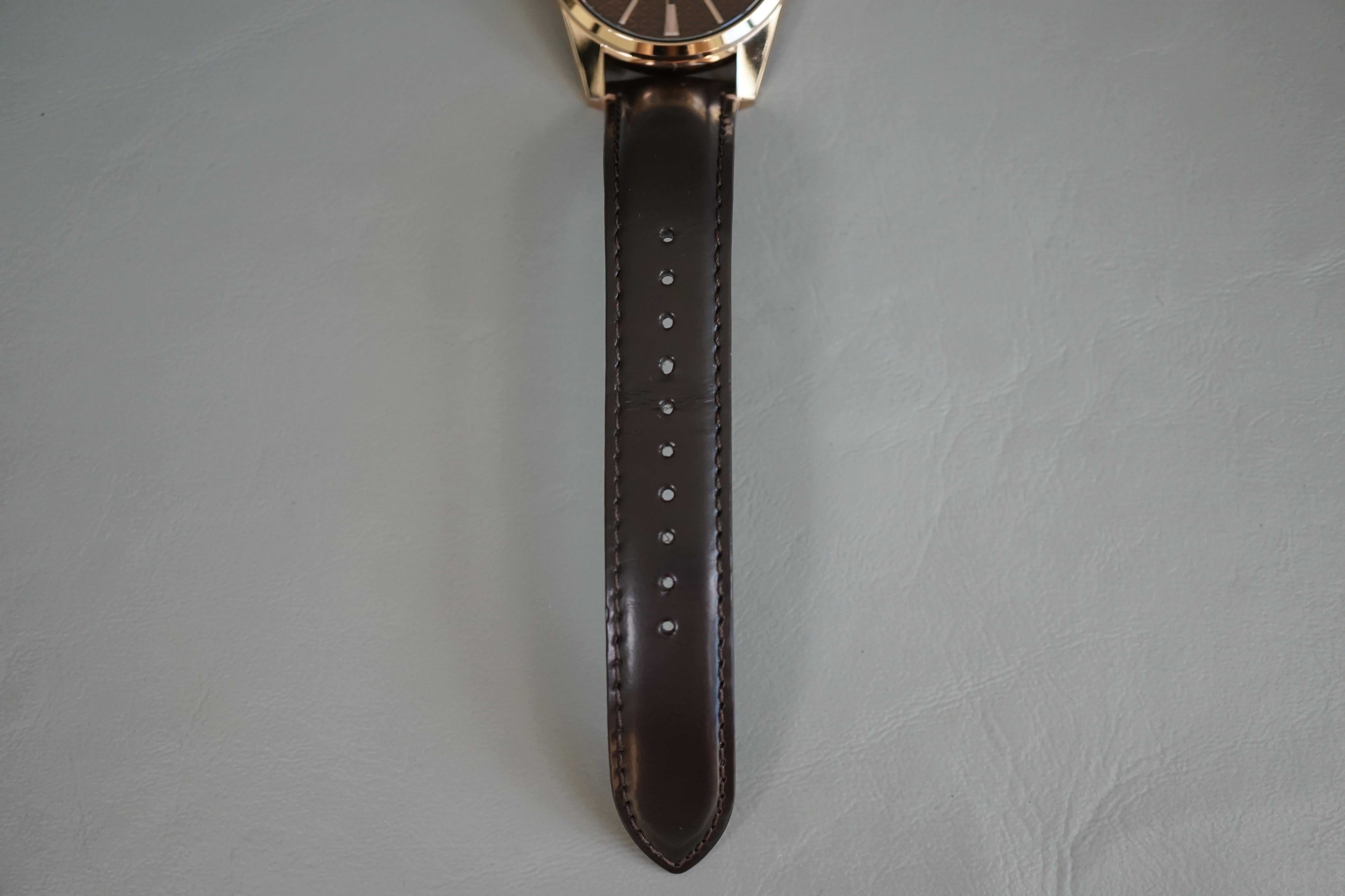 [WTS] Seiko Presage SPB170 6R35 Rose Gold Tone Brown Dial Sharp Edged ...