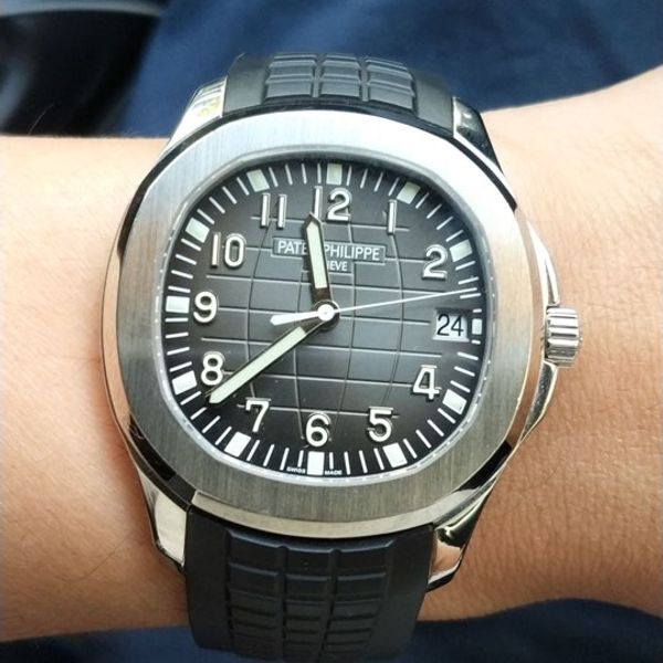 Patek Philippe Aquanaut 5167A 5167 Black Dial | WatchCharts Marketplace