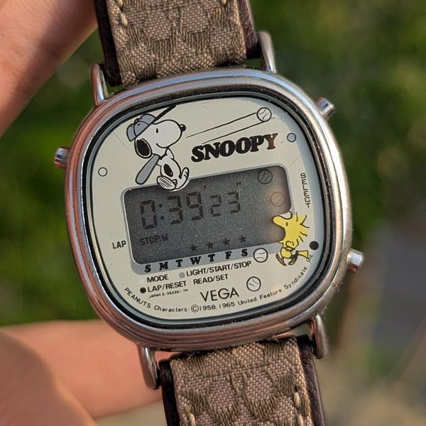 [WTS] Vintage Citizen Vega x Snoopy Digital Watch – GN–4–S – 1980’s ...