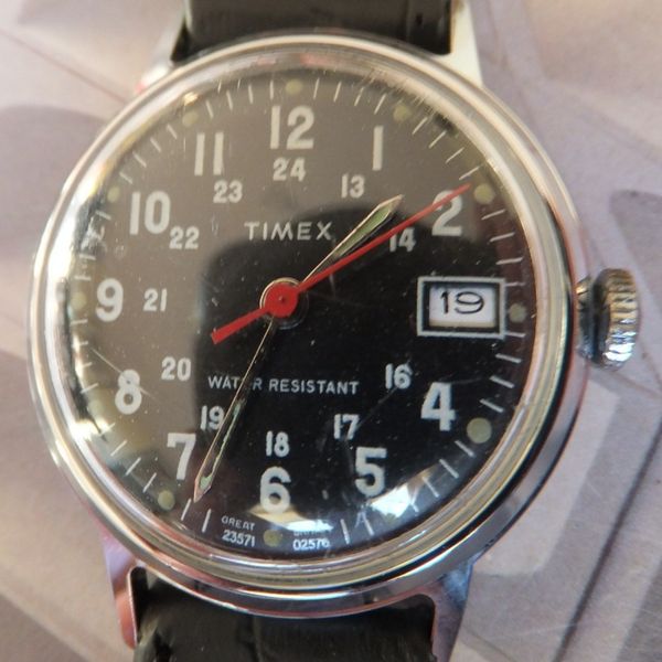 British Made Timex Military Sprite 1976 Manual Winding Watch ...