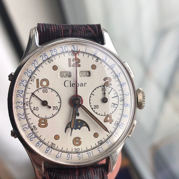 [WTS] Clebar Moonphase Chronograph - Venus 200 Movement and ...