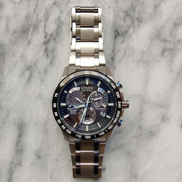 [WTS] Citizen AT4010-50E Atomic Eco-Drive Titanium Perpetual Chrono ...