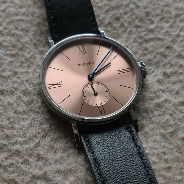 Stowa Antea Klassik KS Roman Rose Wristwatch, with Original Box and ...