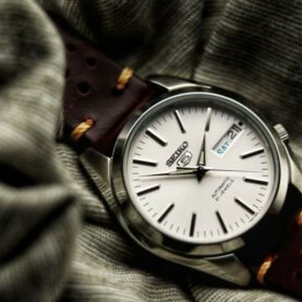 Seiko 5 SNKL41 With 2 Extra Straps & New Bracelet | WatchCharts Marketplace