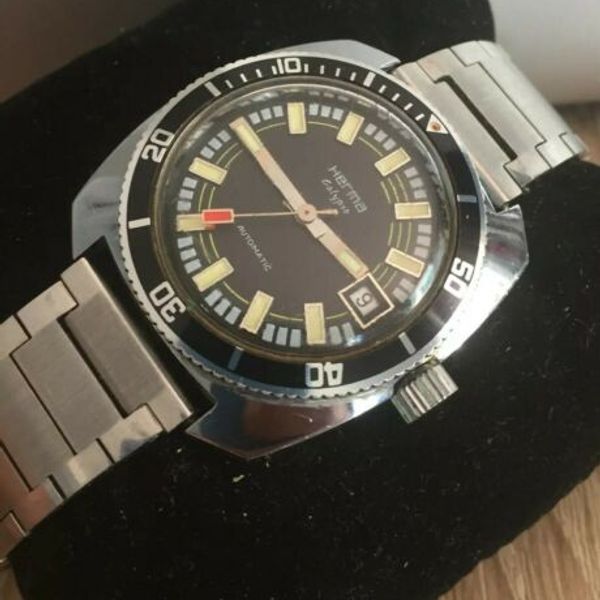 Superb diving watch herma calypso automatic years 70 exceptional ...