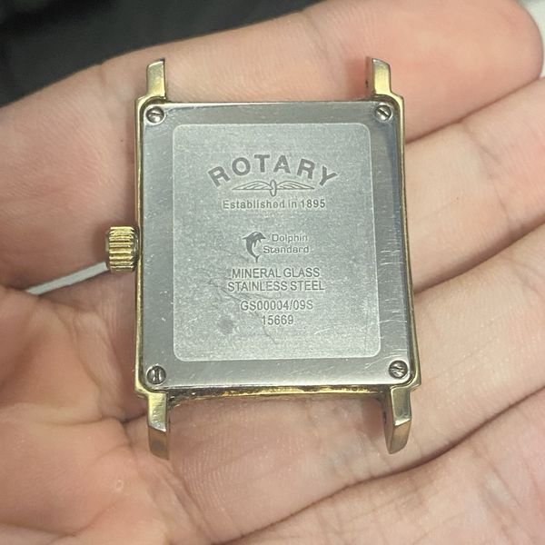 Rotary Tank Menâ s Watch Dolphin Standard Gents vintage watch Gold ...