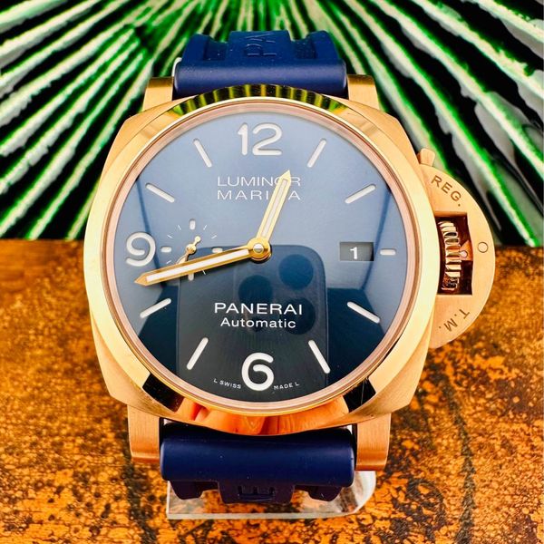 PAM 01112 Luminor Marina Goldtech - Full Set | WatchCharts Marketplace