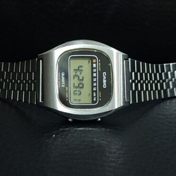 CASIO 54QS-16 DIGITAL LCD Mens Watch Japan Made Vintage '70s In VGU ...