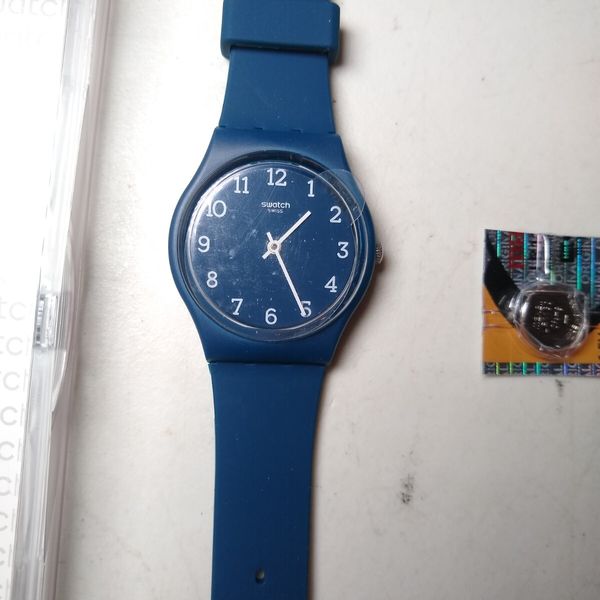 Swatch Blueway GN252 Wrist Watch - NEW - w/Battery & Case! FREE S&H ...