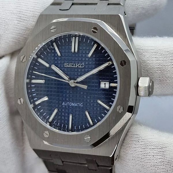 Seiko Mod Audemars Piguet Royal Oak Watch AP 15202 | WatchCharts ...