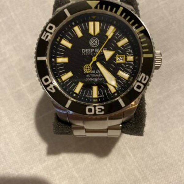Deep Blue Ocean Diver Swiss Made Automatic | WatchCharts