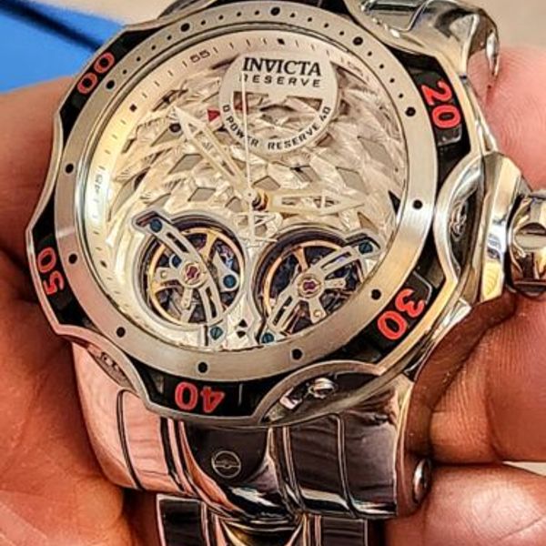 Invicta Men's Watch. Venom Reserve Automatic Dual Open Heart Model ...