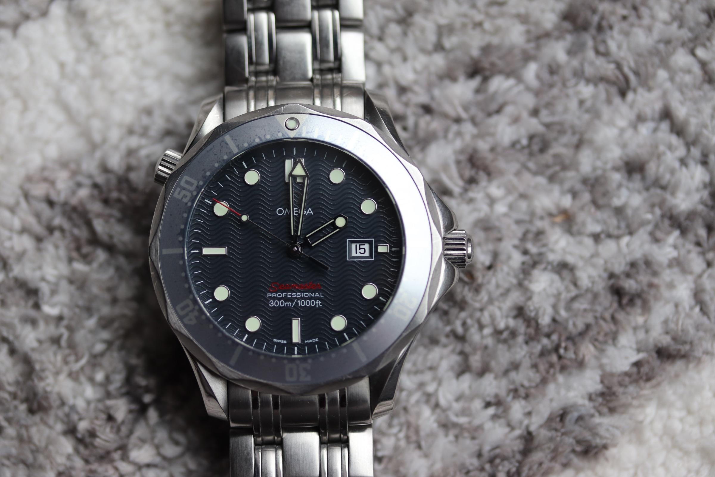 [WTS] Omega Seamaster 41mm. 2221.80. Red Letters. | WatchCharts Marketplace