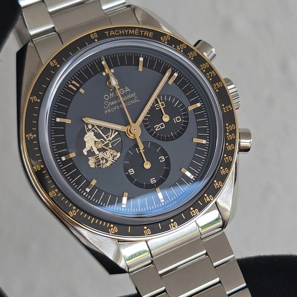 2021 OMEGA APOLLO 11 50TH ANNIVERSARY MOONSHINE GOLD 3861 SPEEDMASTER ...