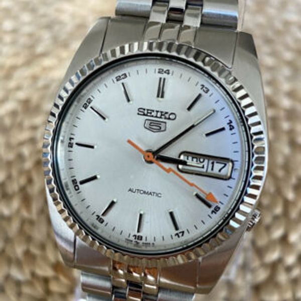 SEIKO 5 WATCH MILGAUSS SNXJ SNXJ89 K K1 JUBILEE DATEJUST DAY DATE JUST ...
