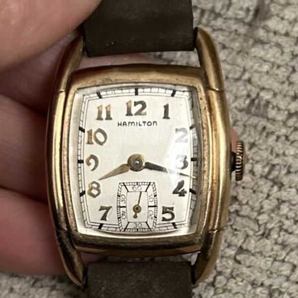 1930s Hamilton Dodson Cal.987a Dress Watch. Untested-assume Parts Or ...
