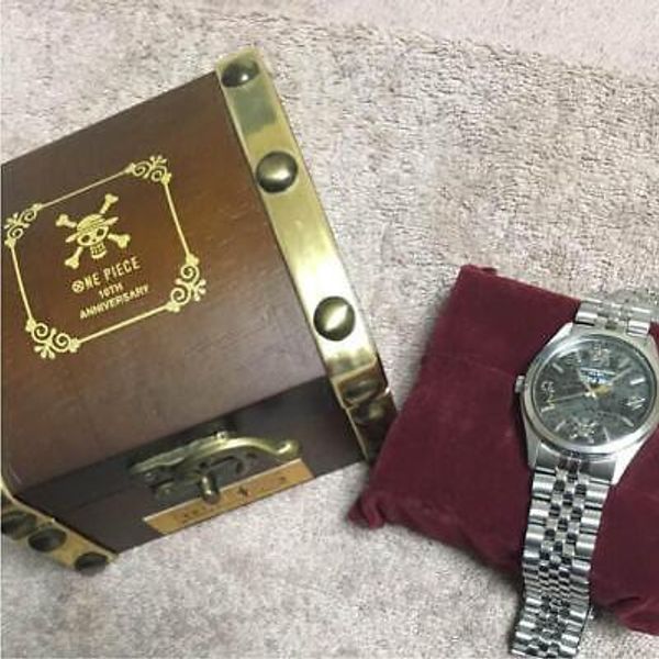 Seiko ONE PIECE Official 10th Anniversary Golden Point Wrist Watch ...
