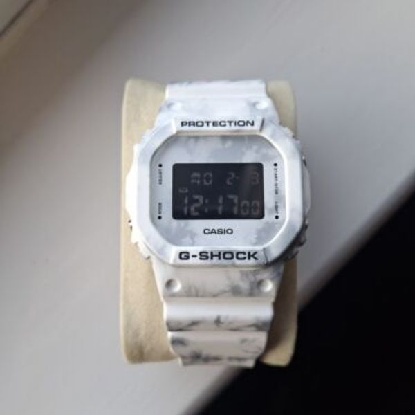 Casio G-Shock DW5600GC - White / Snow Camo colour | WatchCharts Marketplace