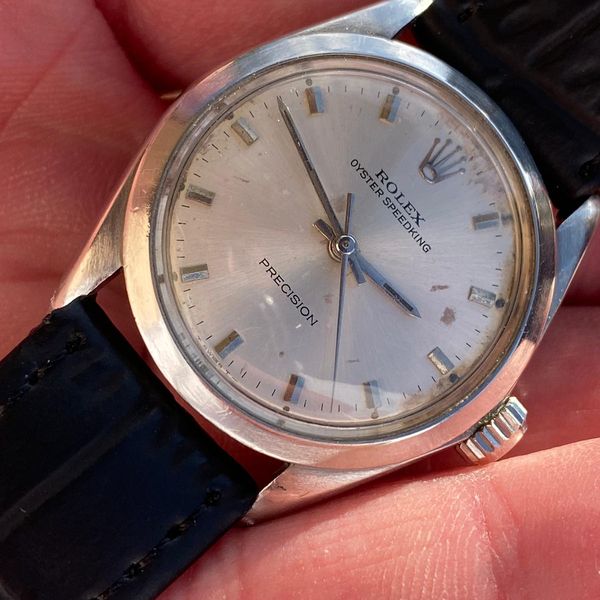 FSOT: vintage Rolex Oyster Precision Speedking Ref 6430 Mid-Size ...