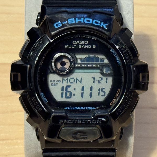 [WTS] Casio G-Shock GWX-8900-1 G-LIDE Tide Moon Graph Tough Solar ...