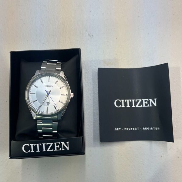 Citizen Men's Date Quartz Stainless Steel Watch BI1030-53A - USED ...