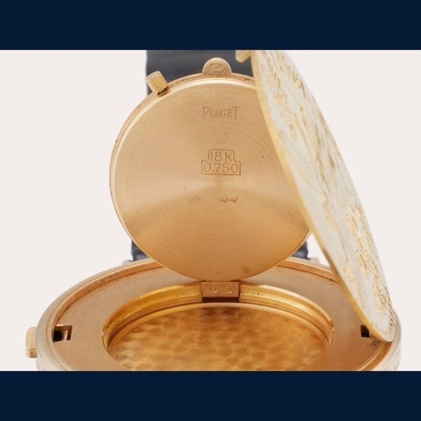 18k Piaget Centenario Mexican 22k 50 Pesos Gold Coin Rare Conversation ...