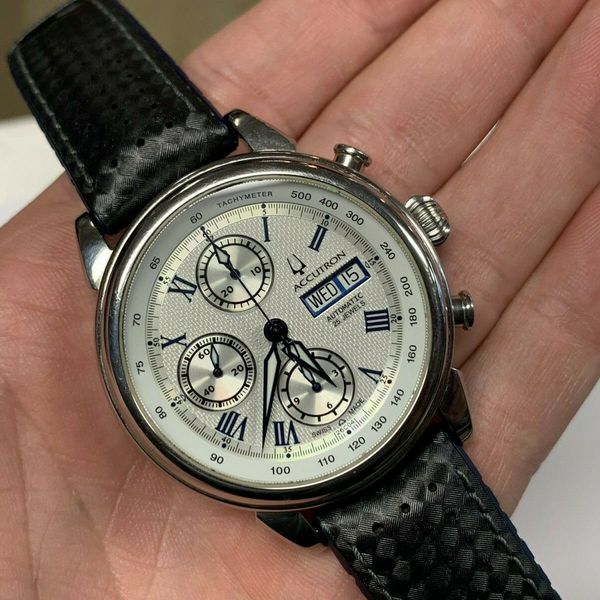 Bulova Accutron Gemini 26C04 Automatic Chronograph 42mm Watch | WatchCharts