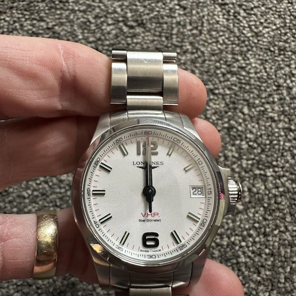 Longines Conquest VHP Quartz Watch 36mm High Accuracy | WatchCharts ...